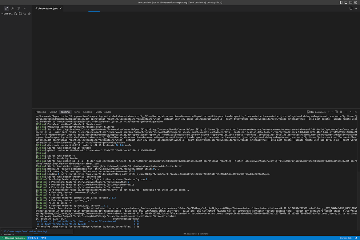 Why You Should Use Dev Containers with dbt Fusion | Brooklyn Data